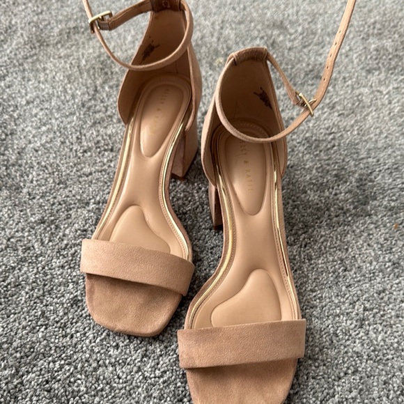 Shoes | Elegant Tan Heeled Sandals | Poshmark